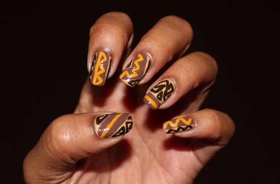 Emancipation Day Nails | Naomi H.'s Photo | Beautylish