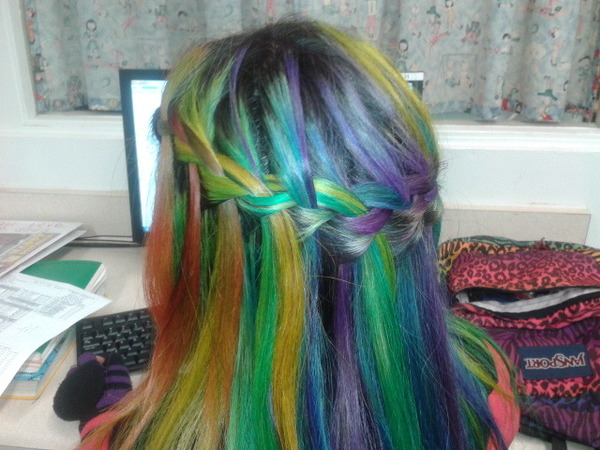 Rainbow Hair | Yani M.'s Photo | Beautylish