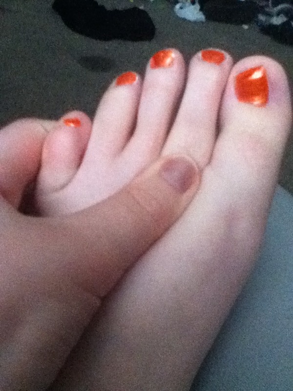 Weird toes | Amanda J.'s (dancetoanything) Photo | Beautylish