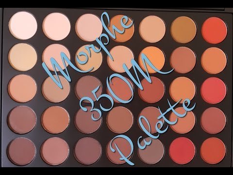 Morphe 35OM Palette ~ Arm Swatches ~ Part 1 | Connie B. Video | Beautylish