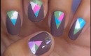 Triangle Nails With Glitter | Polishpedia Video | Beautylish