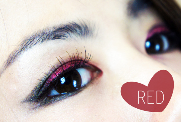 Red Eye makeup | Kamen H.'s (Kakabeautyblog) Photo | Beautylish