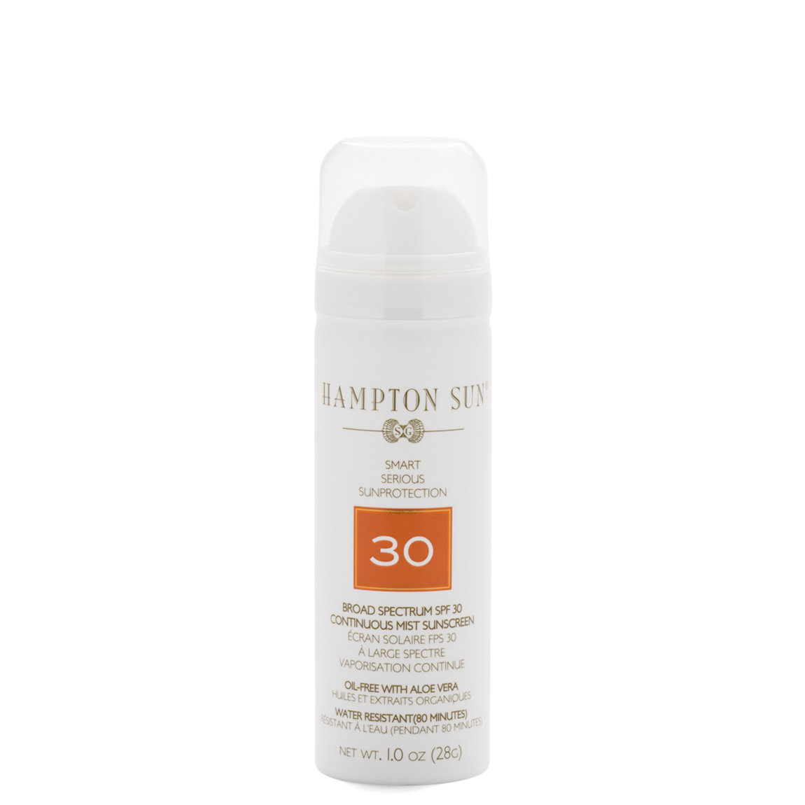 Hampton Sun SPF 30 Continuous Mist Sunscreen 1 oz (Travel) | Beautylish