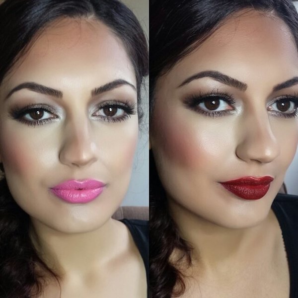 Pink VS Red Lips | Busra A.'s Photo | Beautylish