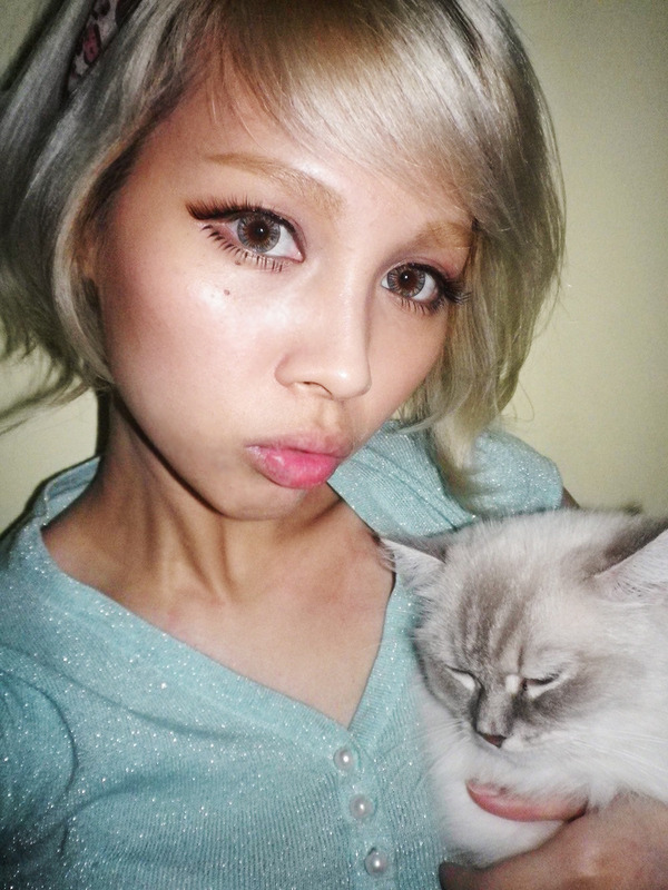 Gyaru Makeup Kitty | Angel F.'s (pinkoolaid) Photo | Beautylish
