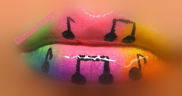 Music Notes Symbol Lips | Sarah S.'s Photo | Beautylish