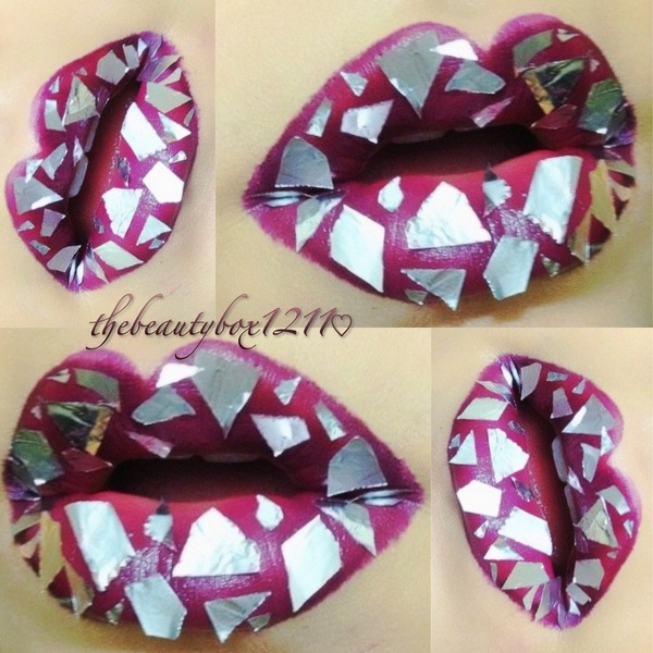 Foil lips | Amanda E.'s (amandaensing) Photo | Beautylish