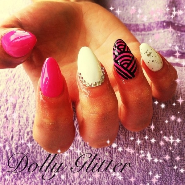 Aztec nails | DollyGlitter N.'s Photo | Beautylish