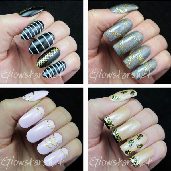 Sunday Spam Featuring Born Pretty Store Gold Embossed Nail Art Stickers ...