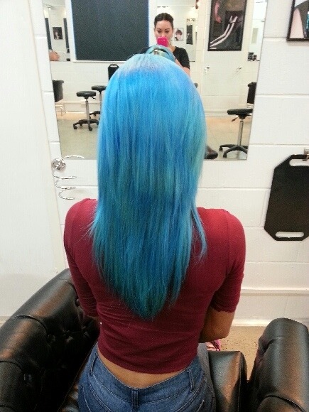 Blue Hair | Billie B.'s Photo | Beautylish