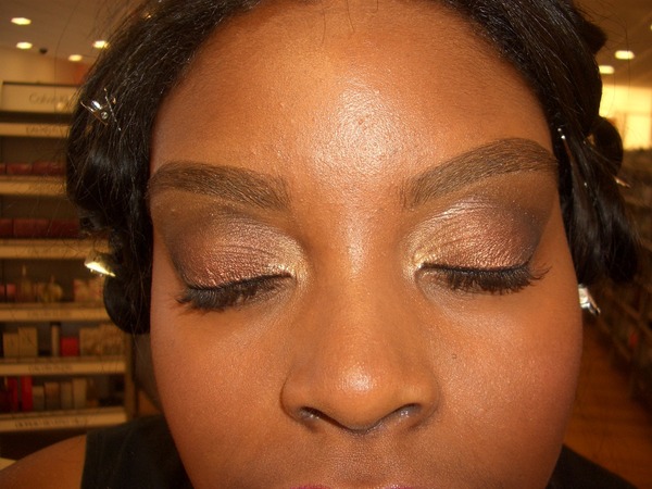 Bronze Prom Makeup | Brittney T.'s (BrittneyTonyMakeup) Photo | Beautylish