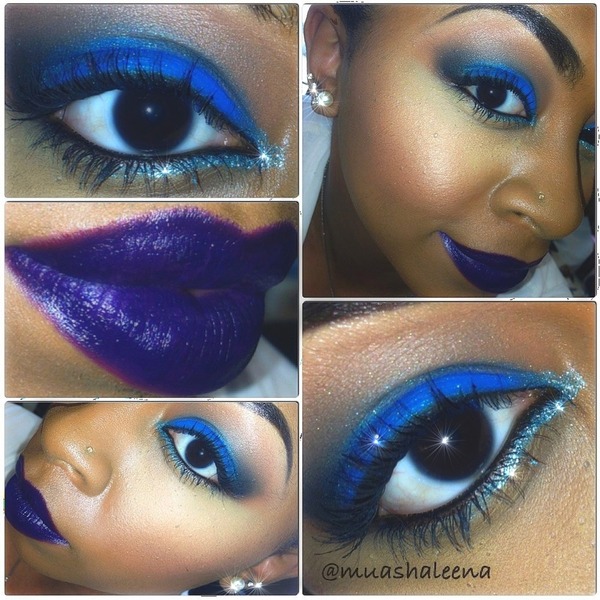 Bold eyes and bold lips | ShaLeena B.'s (makeupbyshaleena) Photo ...