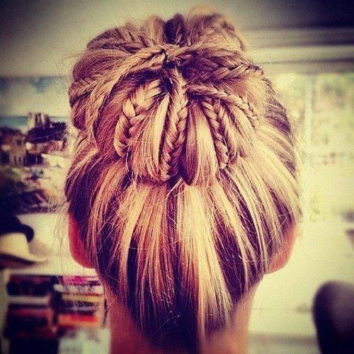 Updo Hair Ideas ~Cheerleader. | Beautylish