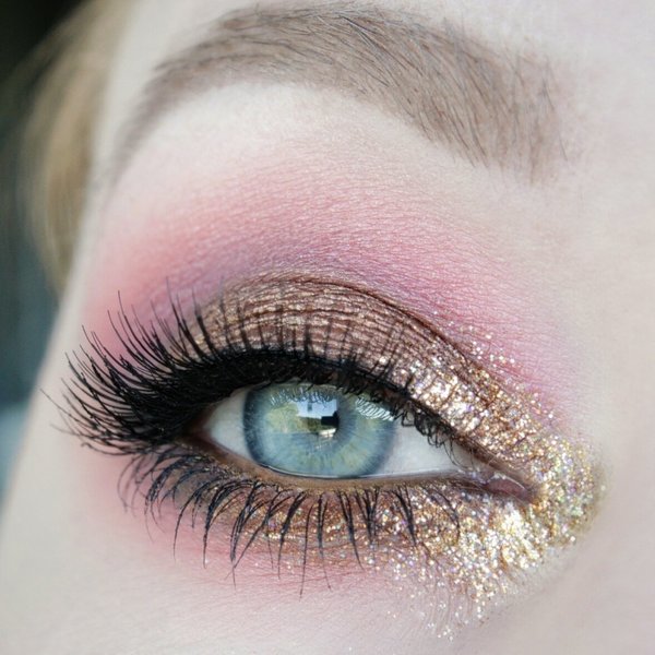 Bronze, pink and glitter | Gunn kristine D.'s Photo | Beautylish