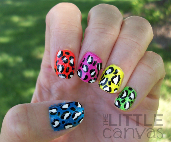 Neon Leopard Skittles | The Little Canvas A.'s (thelittlecanvas) Photo ...