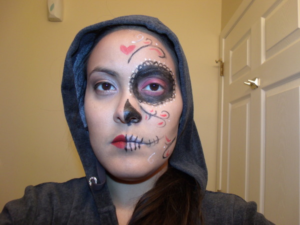 Halloween/day of the Dead Look | Jenny I.'s (ibedatjenny) Photo ...