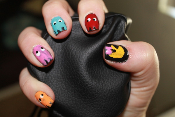 Mrs. Pacman Nails | Stephanie N.'s (BewitchingBeauty) Photo | Beautylish