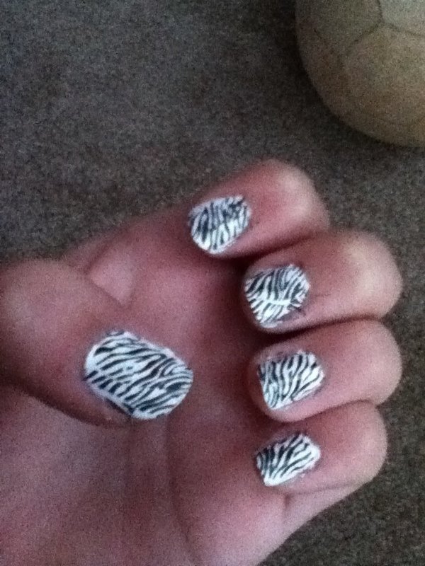 Messed up nails:P | Megan K.'s Photo | Beautylish