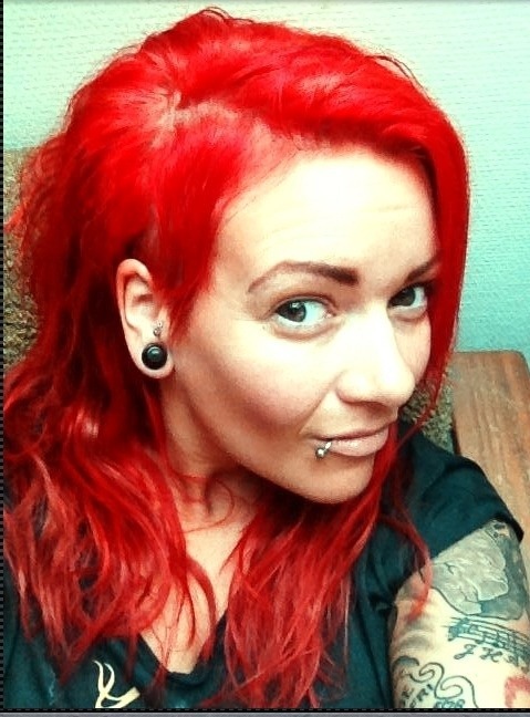 Neon red hair :) | Sunniva M.'s Photo | Beautylish