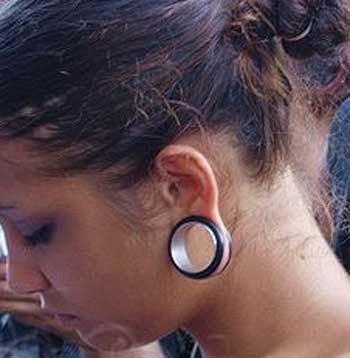 Stretched ear lobe piercing-Like or Dilike? | Beautylish