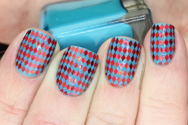 Harlequin Nails! | Laura T.'s Photo | Beautylish