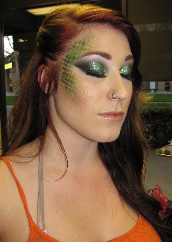 Funky concert makeup by me using Sugarpill and Makeup forever | Ariel L ...