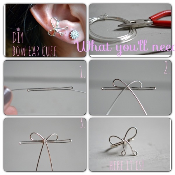 Cute and Easy Bow Ear Cuff! | Kiyomi K.'s Photo | Beautylish
