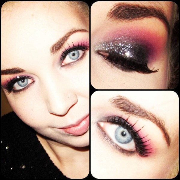 Black Glitter Party Look | Nikki F.'s (nikki_pandahat) Photo | Beautylish