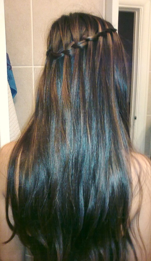 Waterfall Braid | Evvie P.'s (evvie) Photo | Beautylish