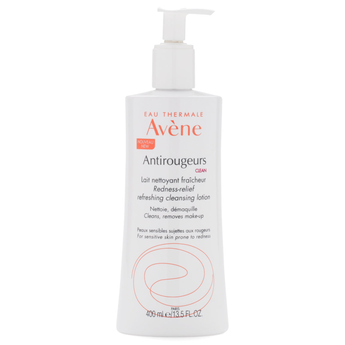 Eau Thermale Avène Antirougeurs Redness-Relief Cleansing Lotion 400 ml ...