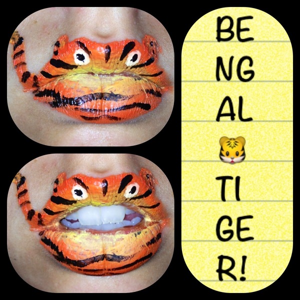 My Bengal Tiger Lips | Carissa J.'s Photo | Beautylish