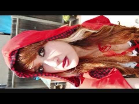 Little Red Riding Hood Halloween Makeup Tutorial | Selene kat Video ...
