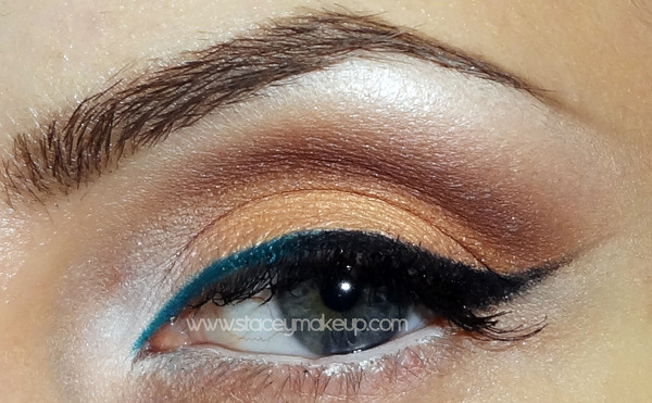 Neutral cat eye with a twist | Stacey MakeUp D.'s (anastasiamakeup ...