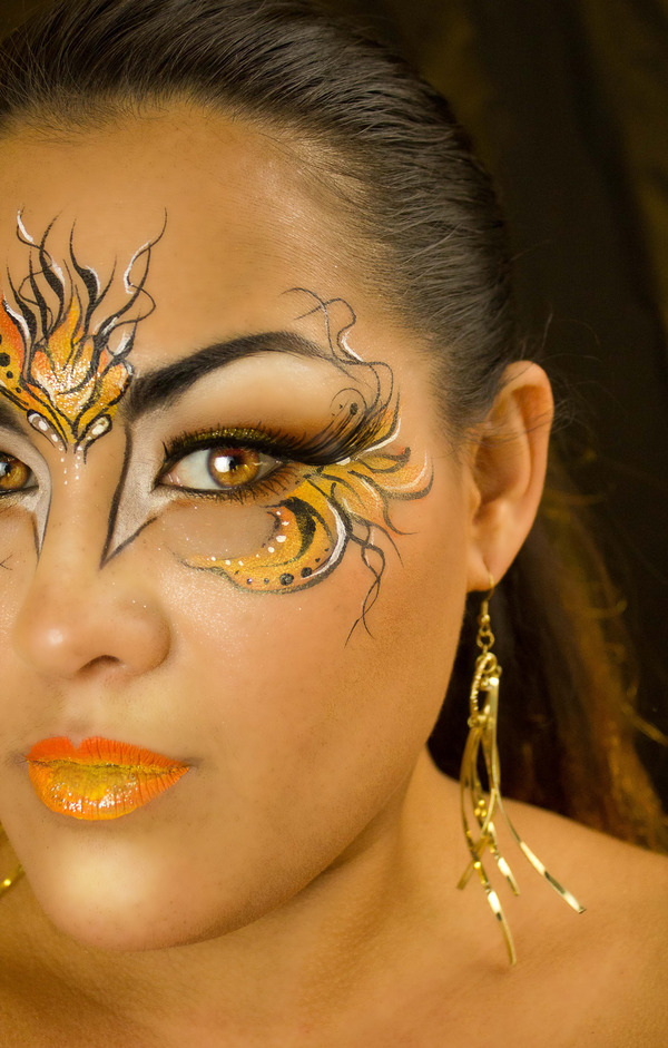 Blazing Fire Eyes! | Rochelle M.'s (rokkimidro) Photo | Beautylish