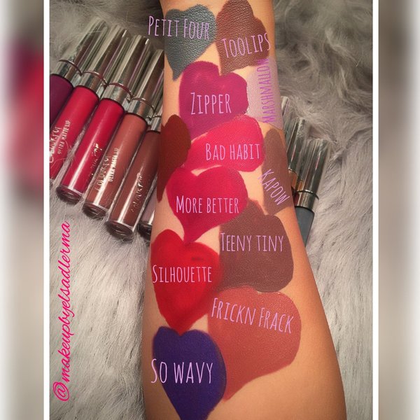 My colourpop swatches | Elsa L.'s Photo | Beautylish