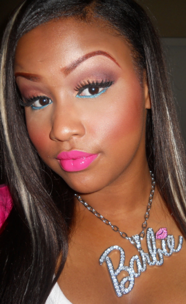 Barbie Bronze Look | Lacey A.'s (KandiiEyezMUA) Photo | Beautylish