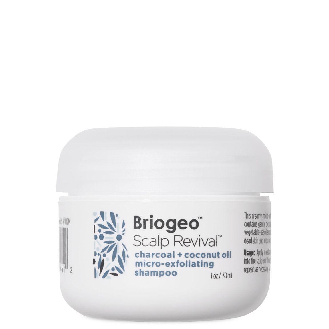 Briogeo Scalp Revival Charcoal + Coconut Oil Micro-Exfoliating Shampoo ...
