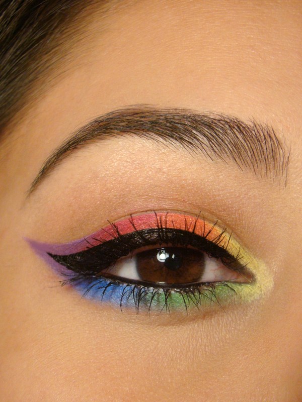 Rainbow Liner | Chassy D.'s (chassydimitra) Photo | Beautylish