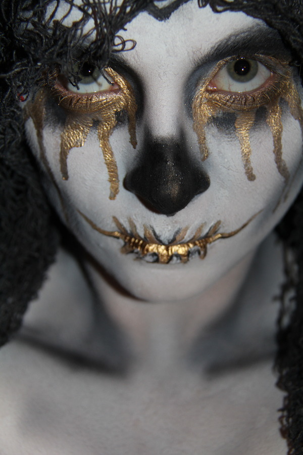 Crying Skeleton | Nina M.'s (xnina93) Photo | Beautylish
