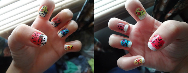 My Messed Up Nails . | Choua L.'s Photo | Beautylish