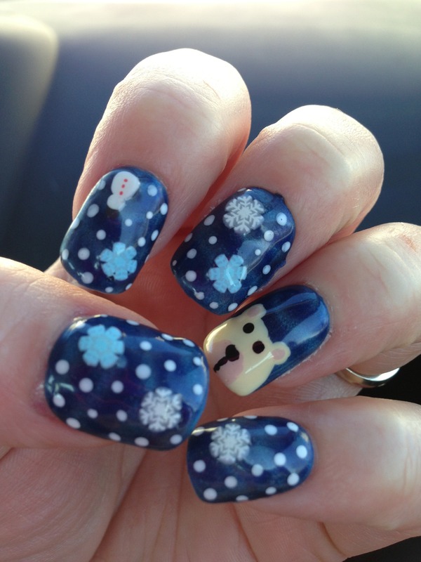 snow nails | Cassie R.'s Photo | Beautylish