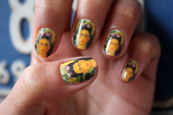 Frida Kahlo Nail Art Decals | Shelby R.'s Photo | Beautylish