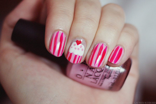 Cupcake Nails | Lauren S.'s (laurenschroer) Photo | Beautylish