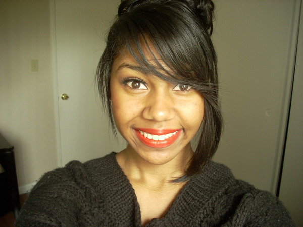 Long Swooped Bangs | Ebone W.'s (ebonekenobi) Photo | Beautylish
