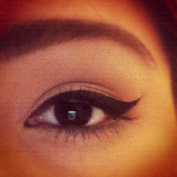 Simple wing liner | Valerie C.'s Photo | Beautylish