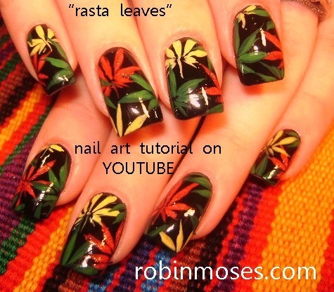Weed Nails | Jazmine J.'s Photo | Beautylish