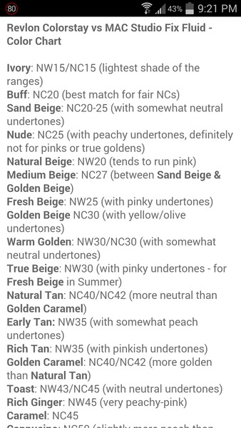 Revlon Colorstay shade recommendation. | Beautylish