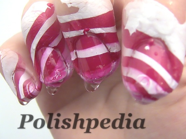 Dripping Candy Canes! | Polishpedia X.'s (polishpedia) Photo | Beautylish