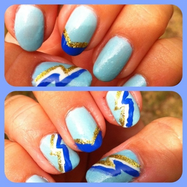 Charger Nails | Christine R.'s (LadyC) Photo | Beautylish