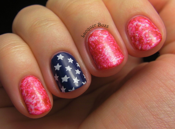 USA nails | Mihaela Lacquerbuzz D.'s (lacquerbuzz) Photo | Beautylish